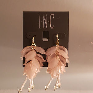 INC International Concepts | Jewelry | Inc Pink Petal Earrings | Poshmark
